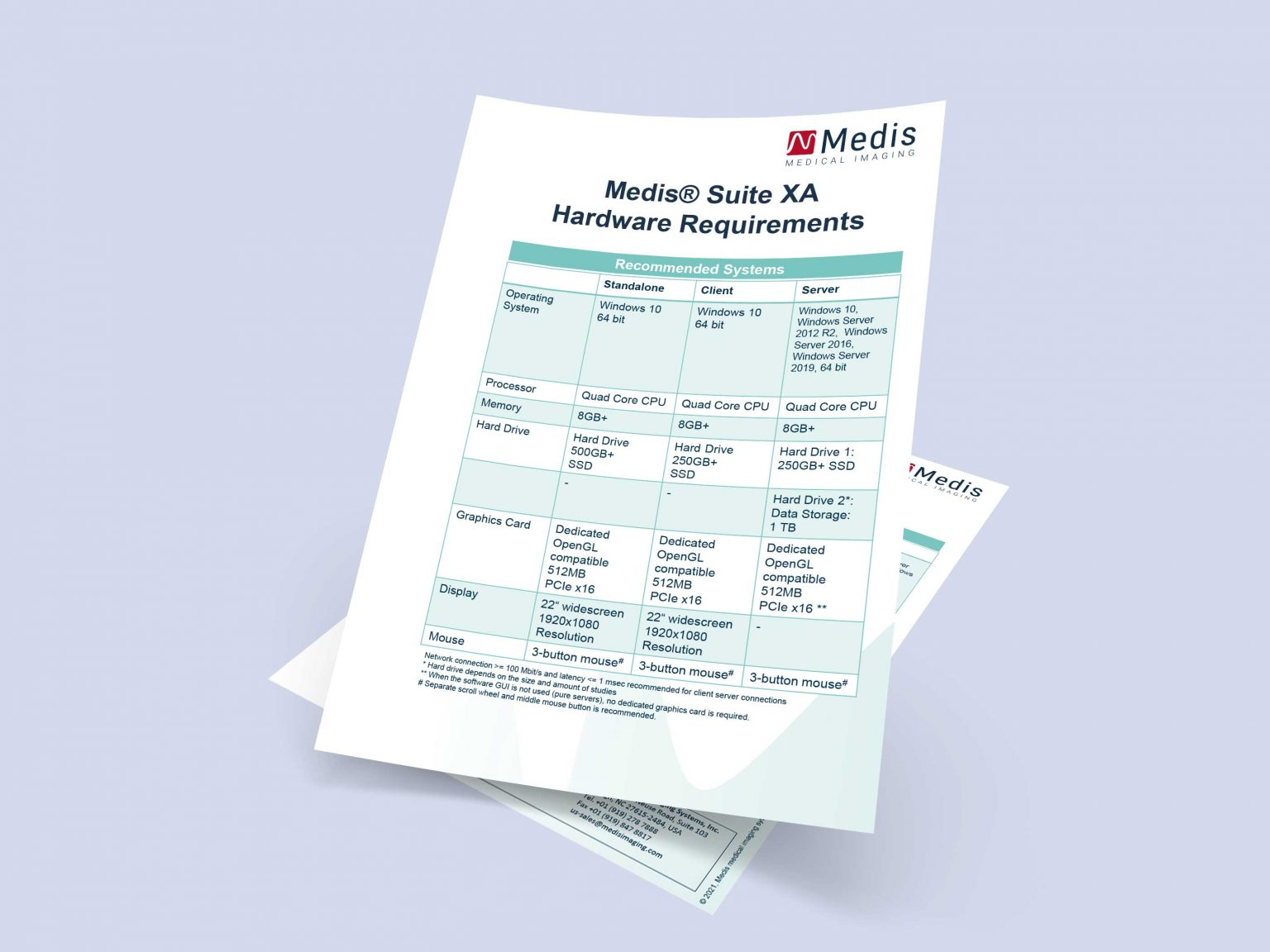 medisimaging - Medis Suite Solutions - Medis Suite XA
